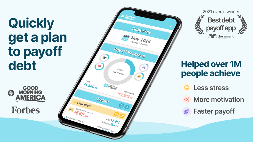 Debt Payoff Planner – The #1 App to Plan and Track Your Payoff